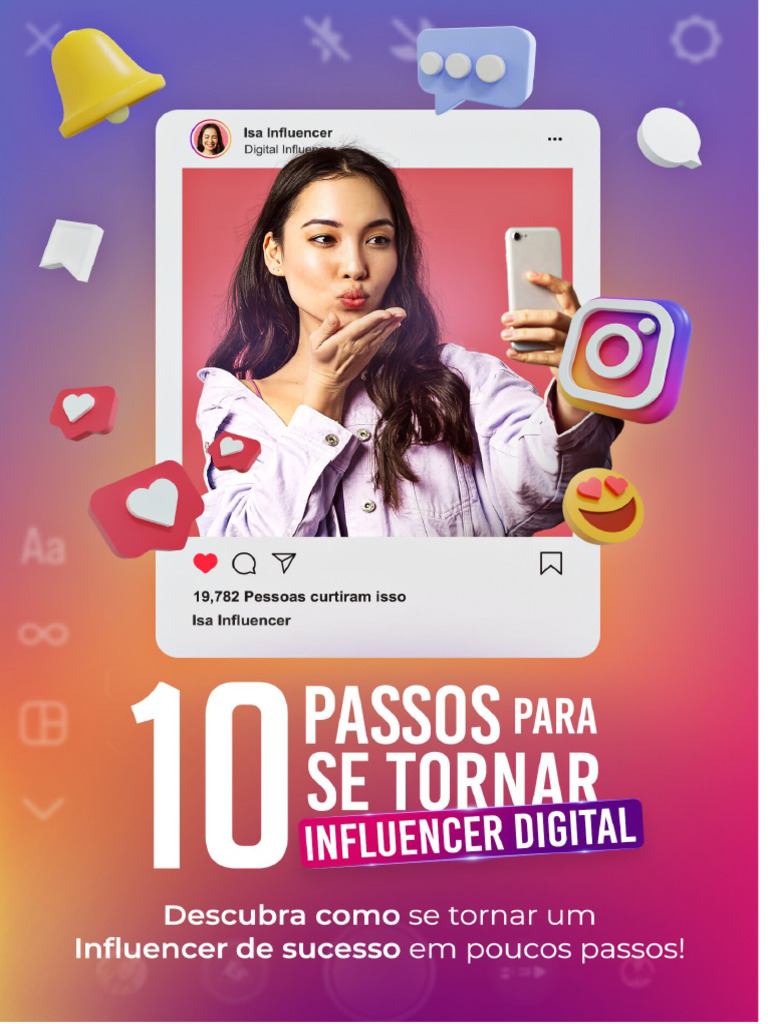 10 Passos para Se Tornar Um Influencer | PDF | Hashtag | Blog