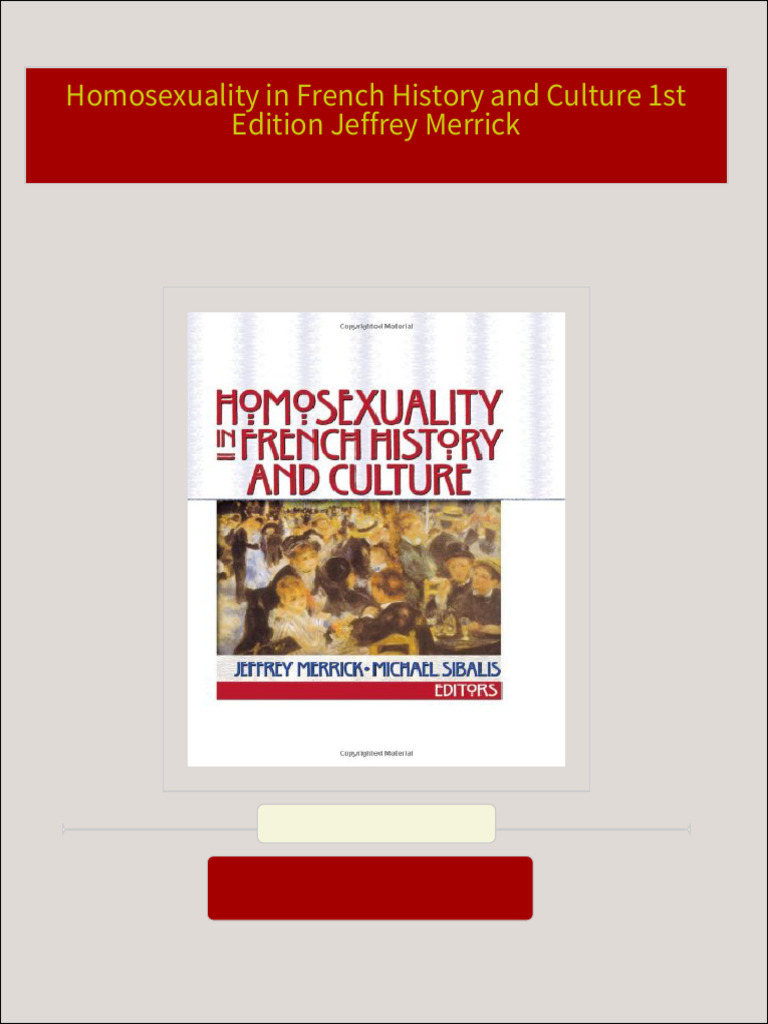 Instant Download Homosexuality in French History and Culture 1st ... Instant Download Homosexuality in French History and Culture 1st ...