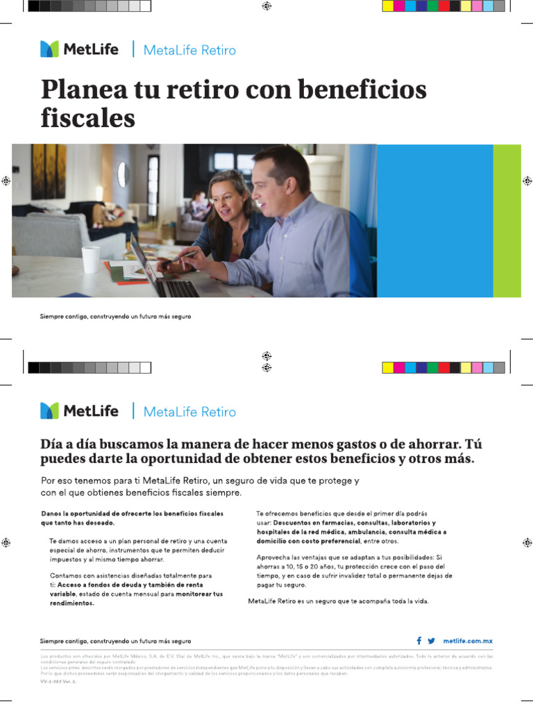 Met Flyer Metalife Retiro | PDF