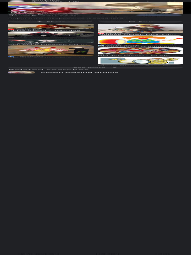 Sad Clown Drums - Google Search | PDF