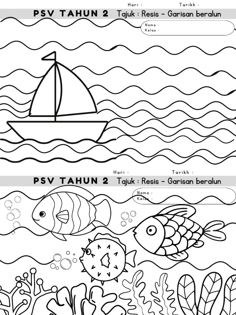 PSV T2 Resis - Pemandangan Dalam Laut | PDF