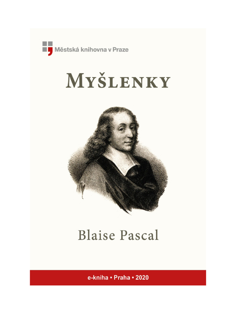 Pascal Blaise - Myšlenky | PDF