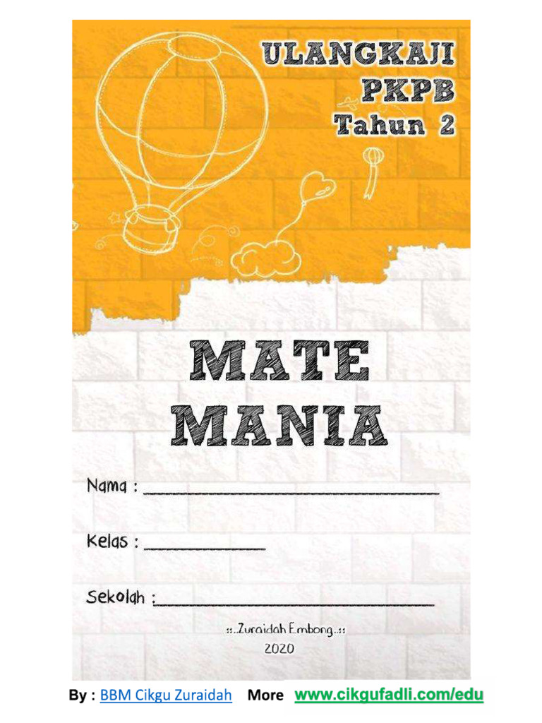 Matematik Tahun 2 | PDF