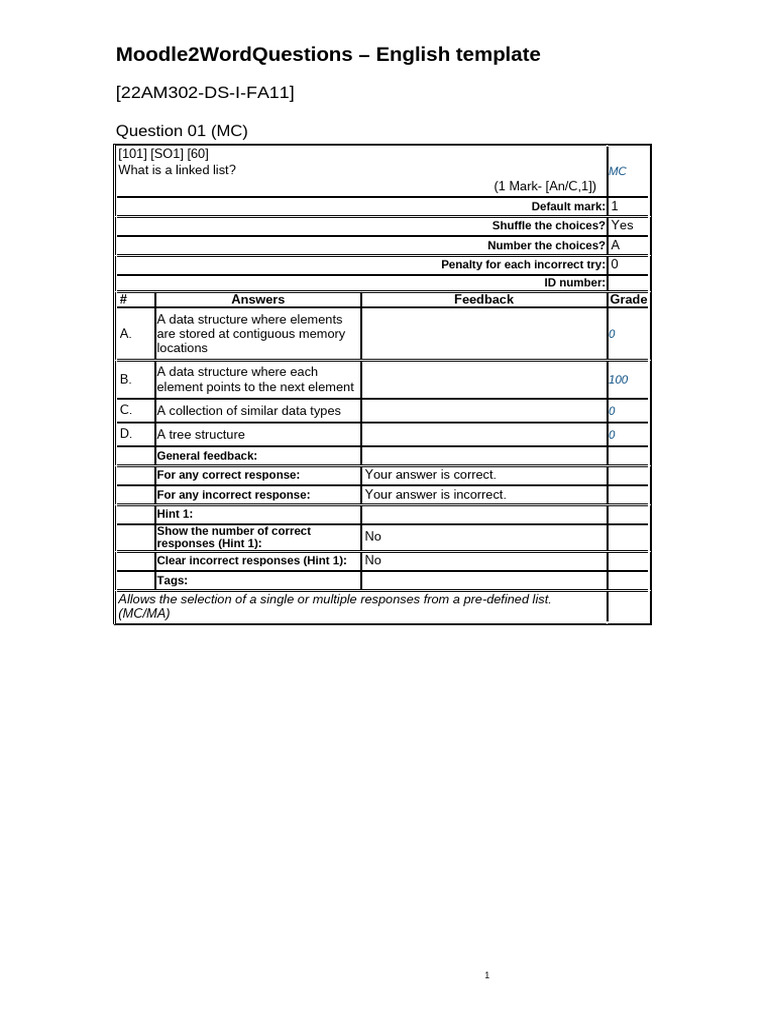 22am302-Data Structures I-Fa11 | PDF | Information Retrieval | Computer ...