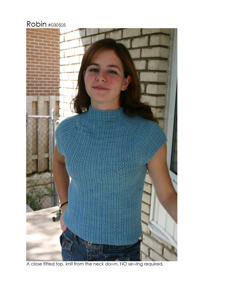 robin_jd_complete | PDF | Knitting | Knitting Needle