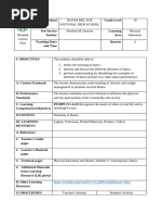 Manipulative Skills Lesson Plan | PDF | Teachers | Prayer