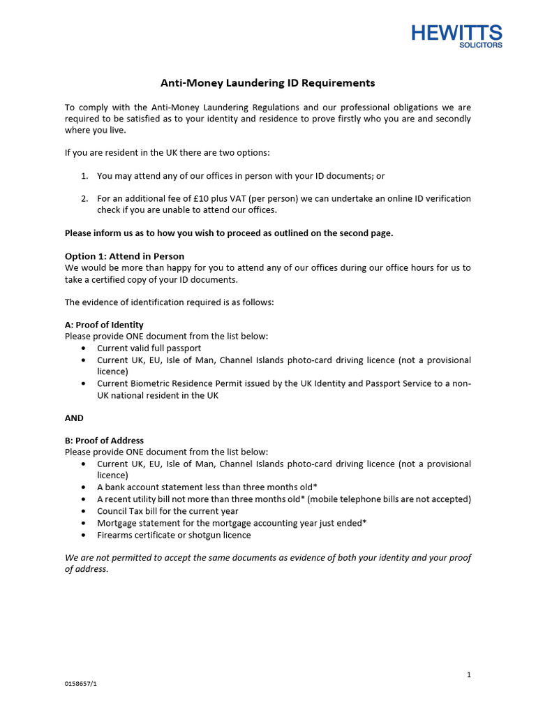 Print and Add Document to History ID checklist done | PDF | Identity ...