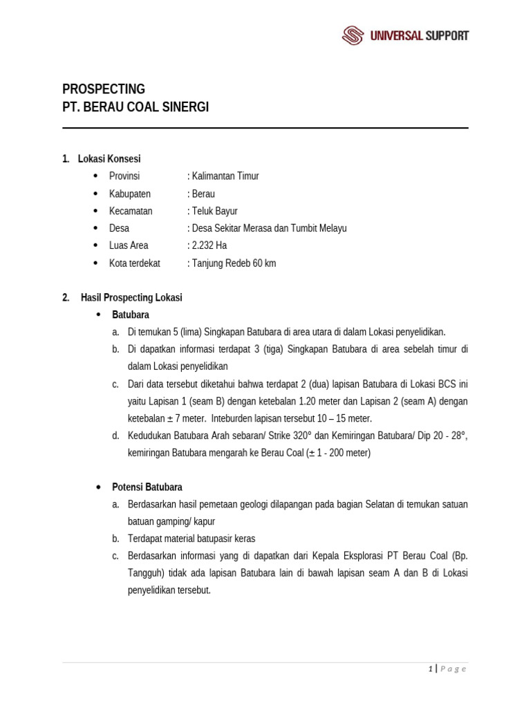 Prospecting BCS | PDF