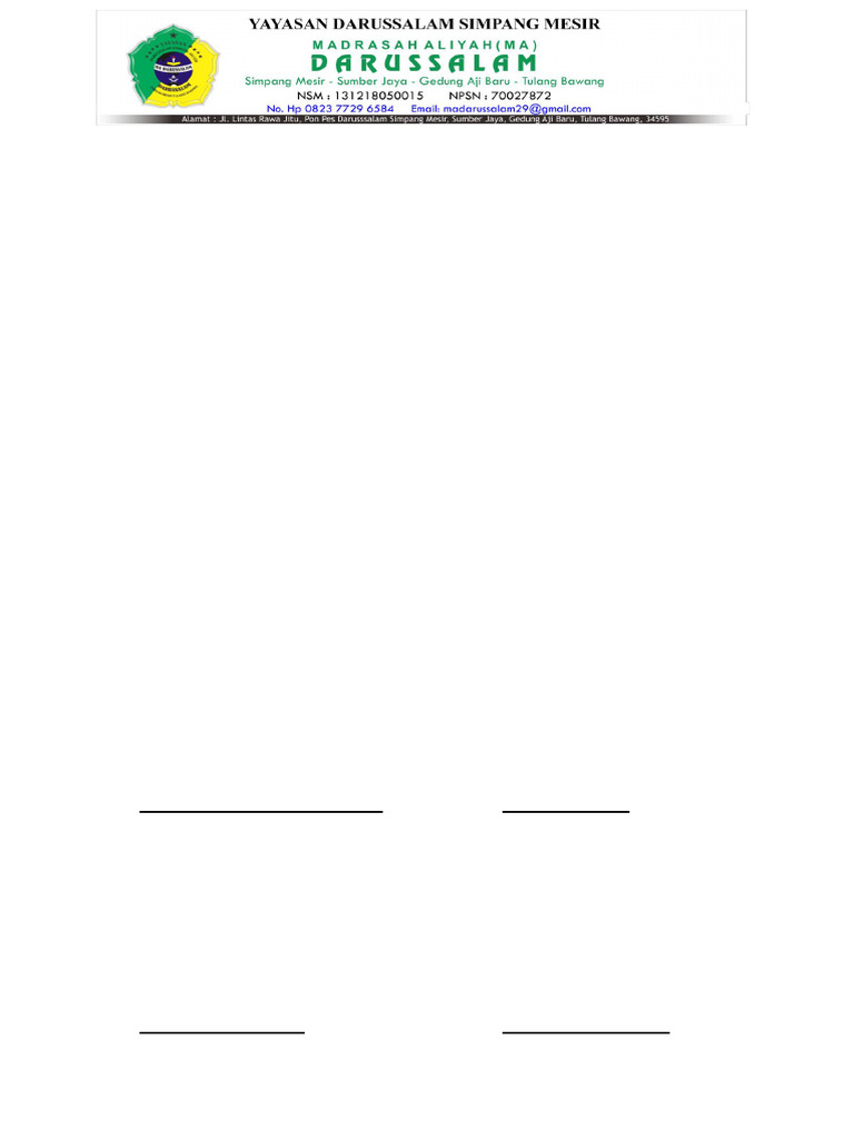 TATA TERTIB PESERTA ASAS GAnjil Tp 2024-2025 | PDF