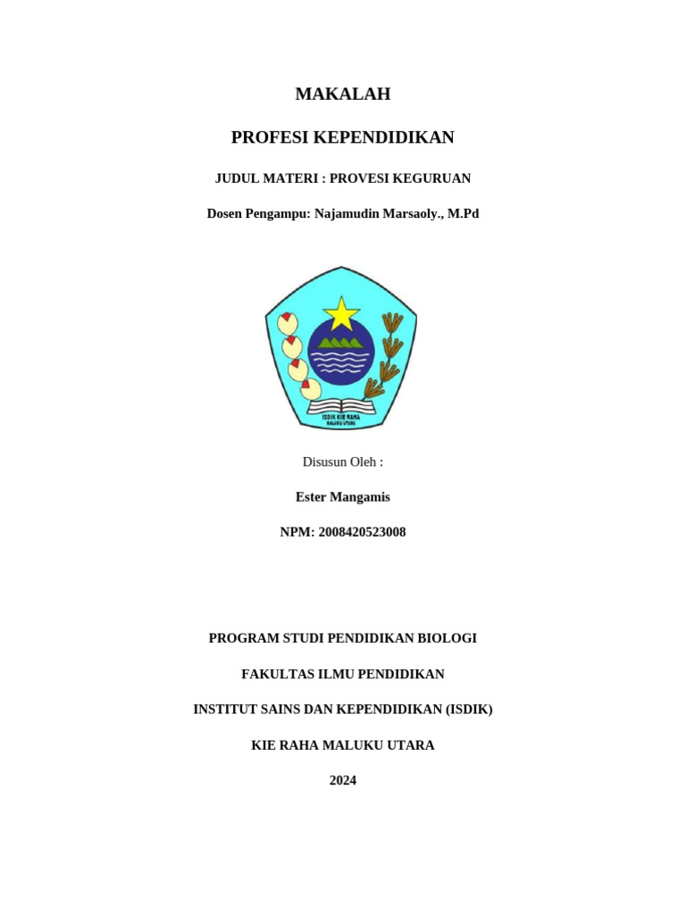 Makalah Hari Saptu | PDF