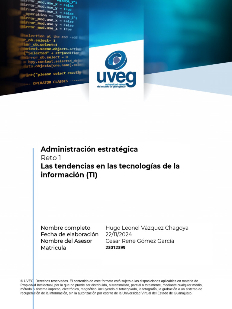 Vazquez Hugo R1 U1 | PDF | Business | Propiedad intelectual