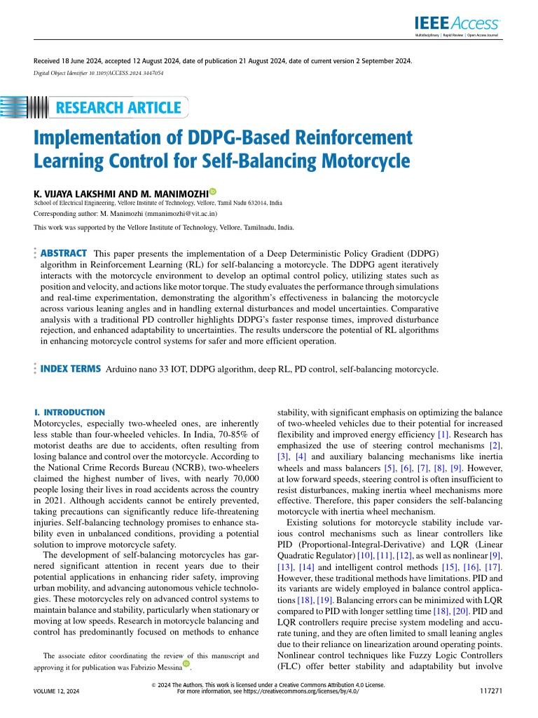 Implementation_of_DDPG-Based_Reinforcement_Learning_Control_for_Self-Balancing_Motorcycle | PDF