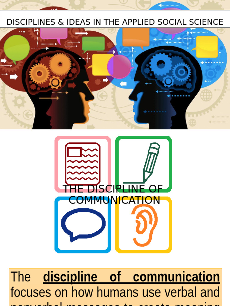 Understanding the Discipline of Communication | PDF