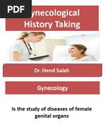 Gynaecological History Taking Checklist | PDF | Menstruation ...