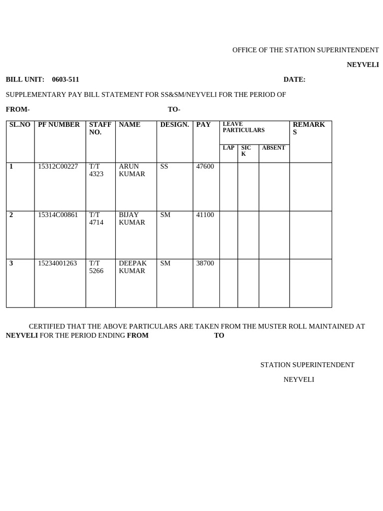 Pay Bill SM | PDF