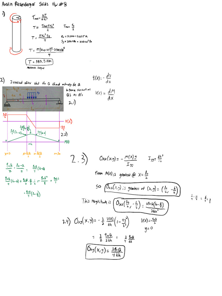 Solids HW 08 | PDF