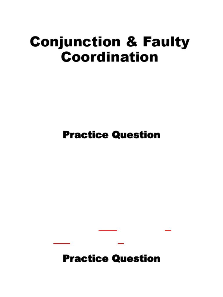 Conjunctions 2024 | PDF | Clause | Sentence (Linguistics)