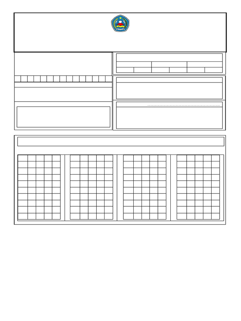 LJK AM Lembar Kerja | PDF