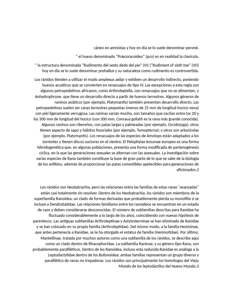 Ranas 5 | PDF | Rana