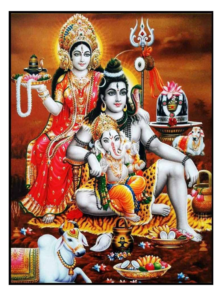 siva shakti ganesh | PDF