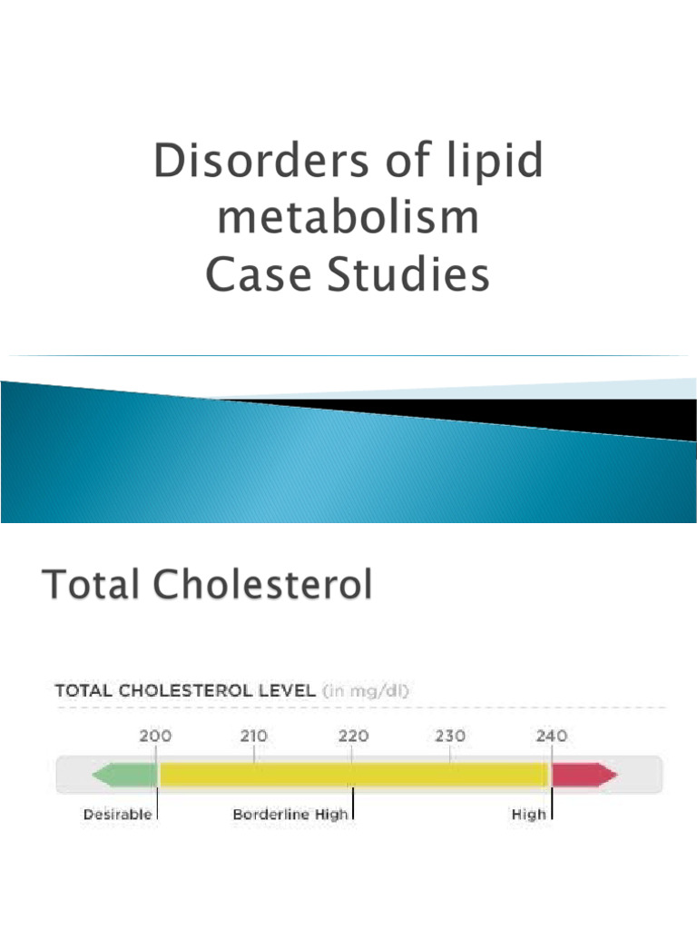 5 Lipid Disorders Case Study 17.03.28 | PDF | Hypercholesterolemia ...