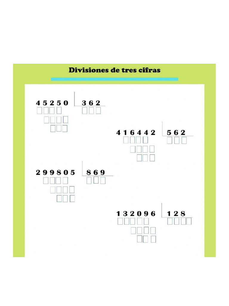 Division Tres Cifras | PDF