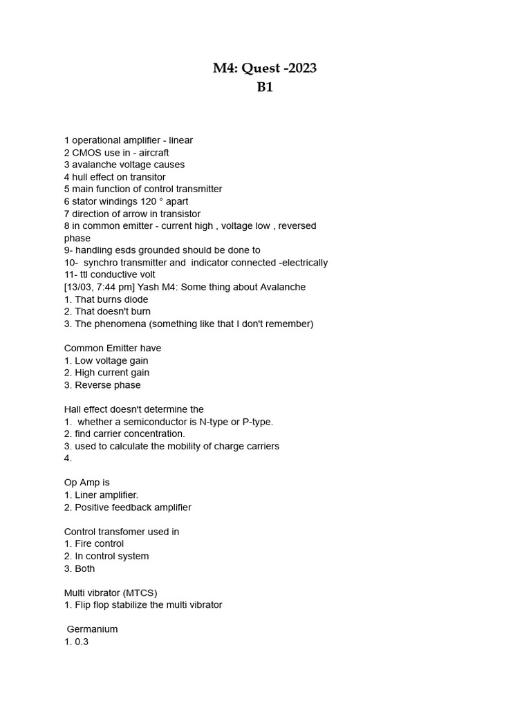 M4 - Quest - 2023 | PDF