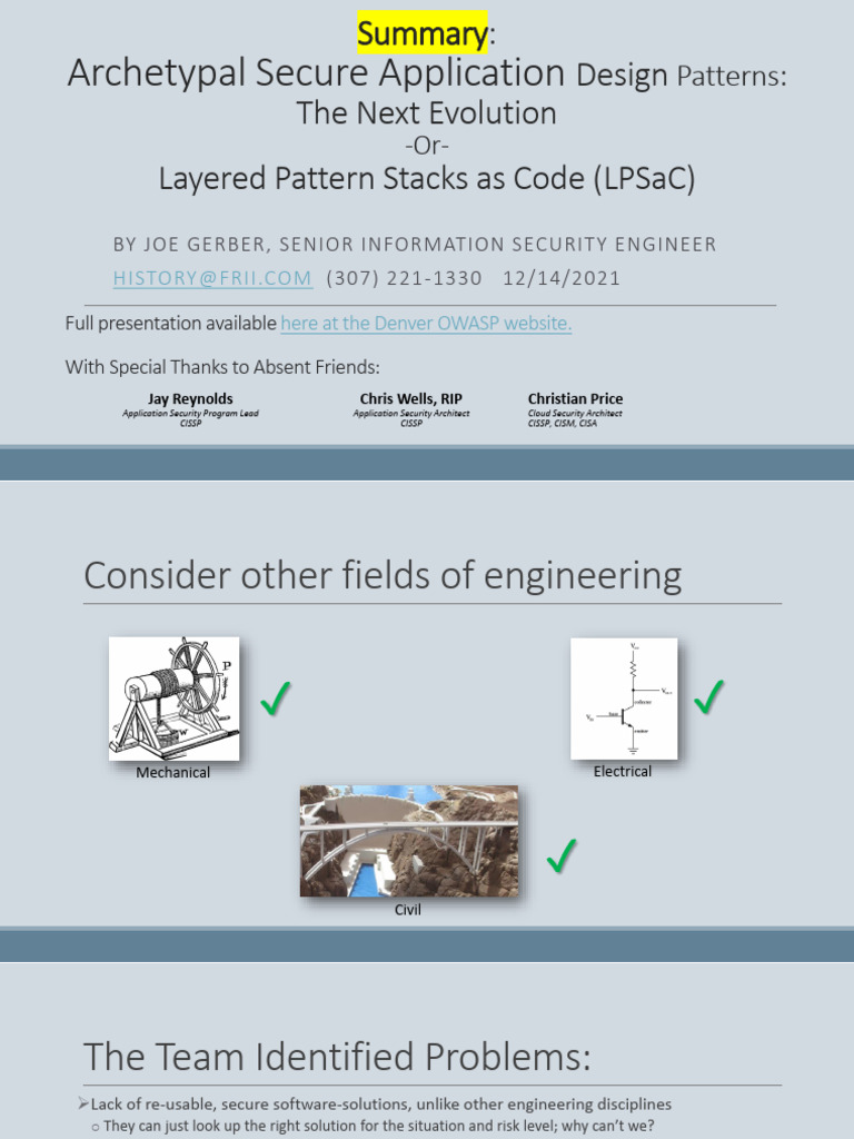 Layered Pattern Stacks -Summary | PDF | Systems Engineering ...