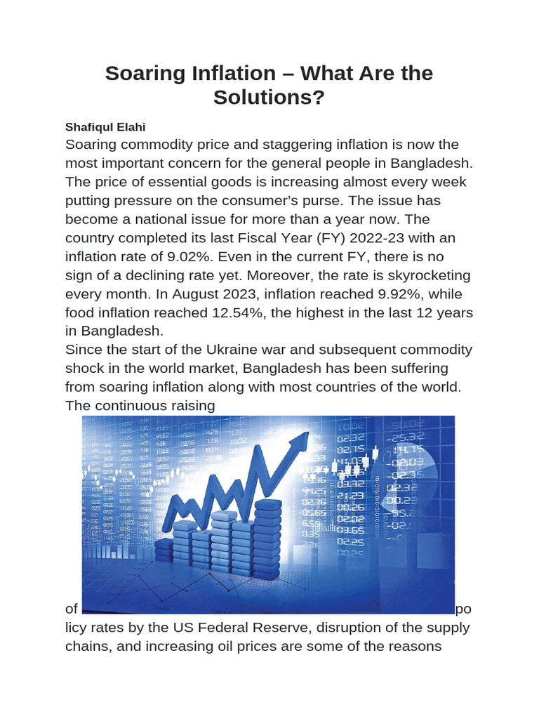 Soaring Inflation | PDF | Inflation | International Monetary Fund