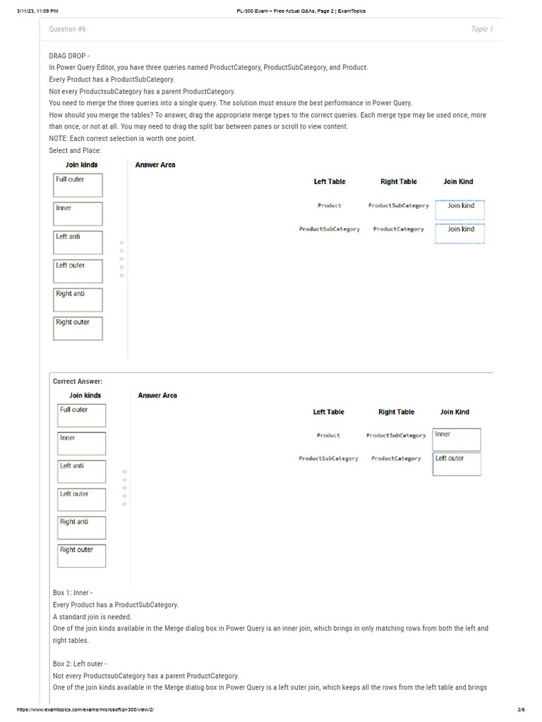 PL-300 Exam - Free Actual Q&as, Page 2 - ExamTopics | PDF | Comma ...