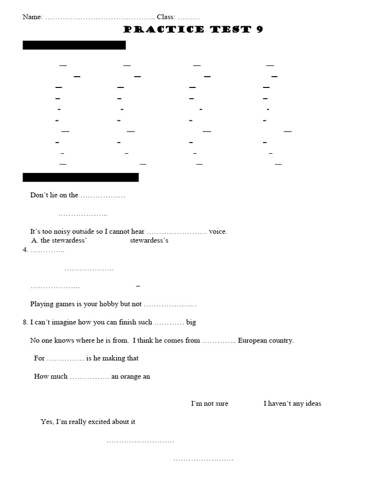 PRACTICE 9 MS TU | PDF