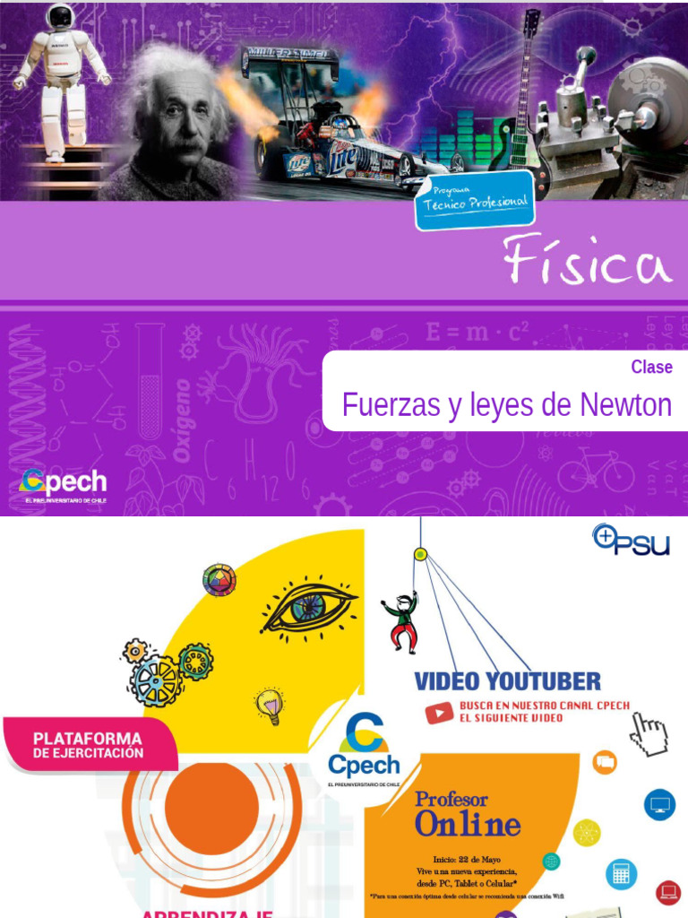 Leyes de Newton y Tipos de Fuerza | PDF | Fuerza | Las leyes del ...