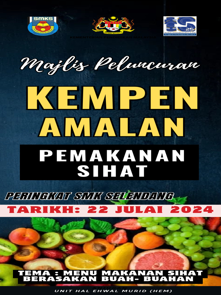 PELUNCURAN KEMPEN AMALAN PEMAKANAN SIHAT - 20241007 - 182123 - 0000 | PDF
