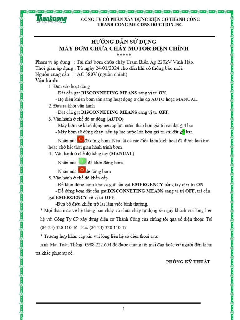 HDVH Bom Dien | PDF