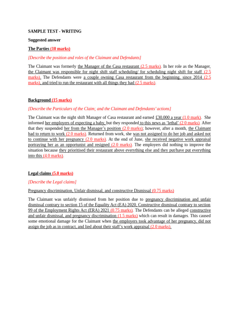 KEYS_WRITING_SAMPLE TEST | PDF