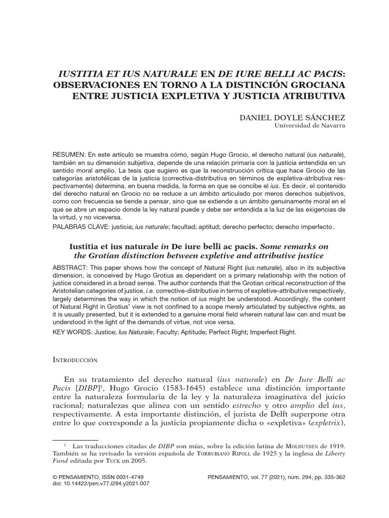 Ana Martin,+doi-10.14422 Pen.v76.i294.y2020.007 | PDF | La Ley natural ...