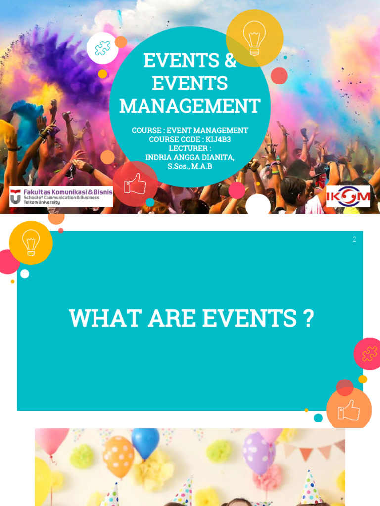 1a - Events Events Management | PDF | Business