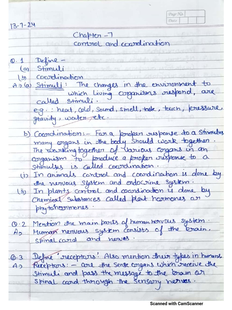 Biology ch-6,notes-1 | PDF