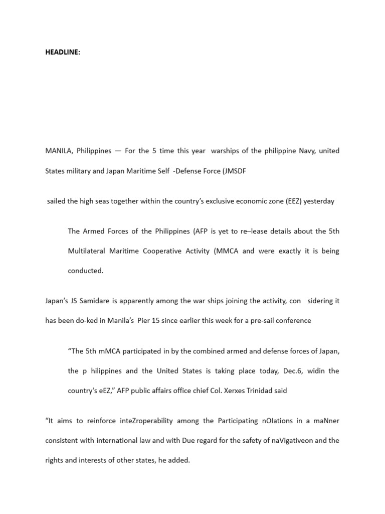 jOURNALISM COPY READING | PDF