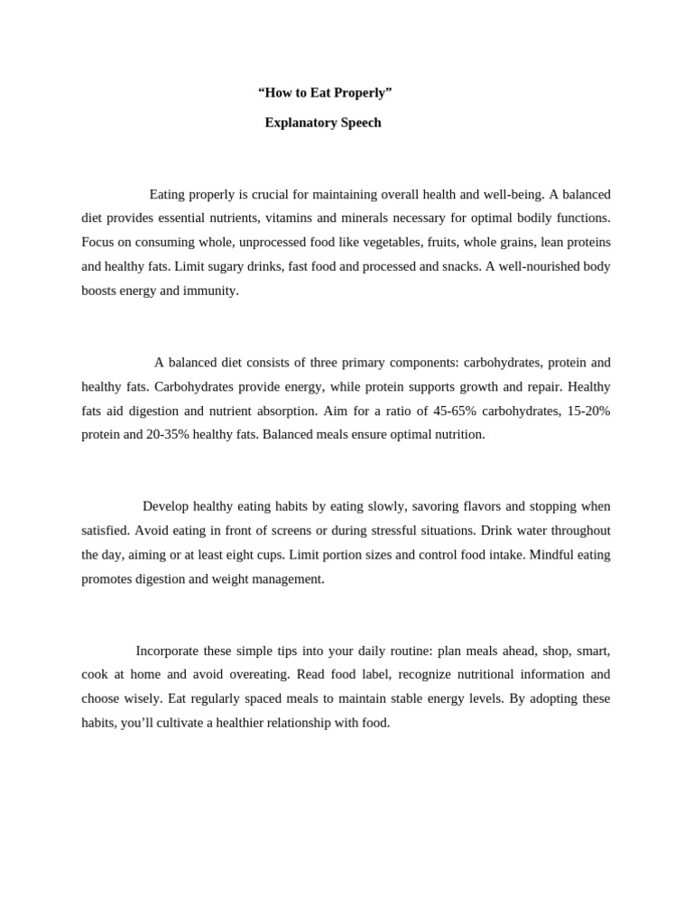 Explanatory Speech John Lloyd | PDF