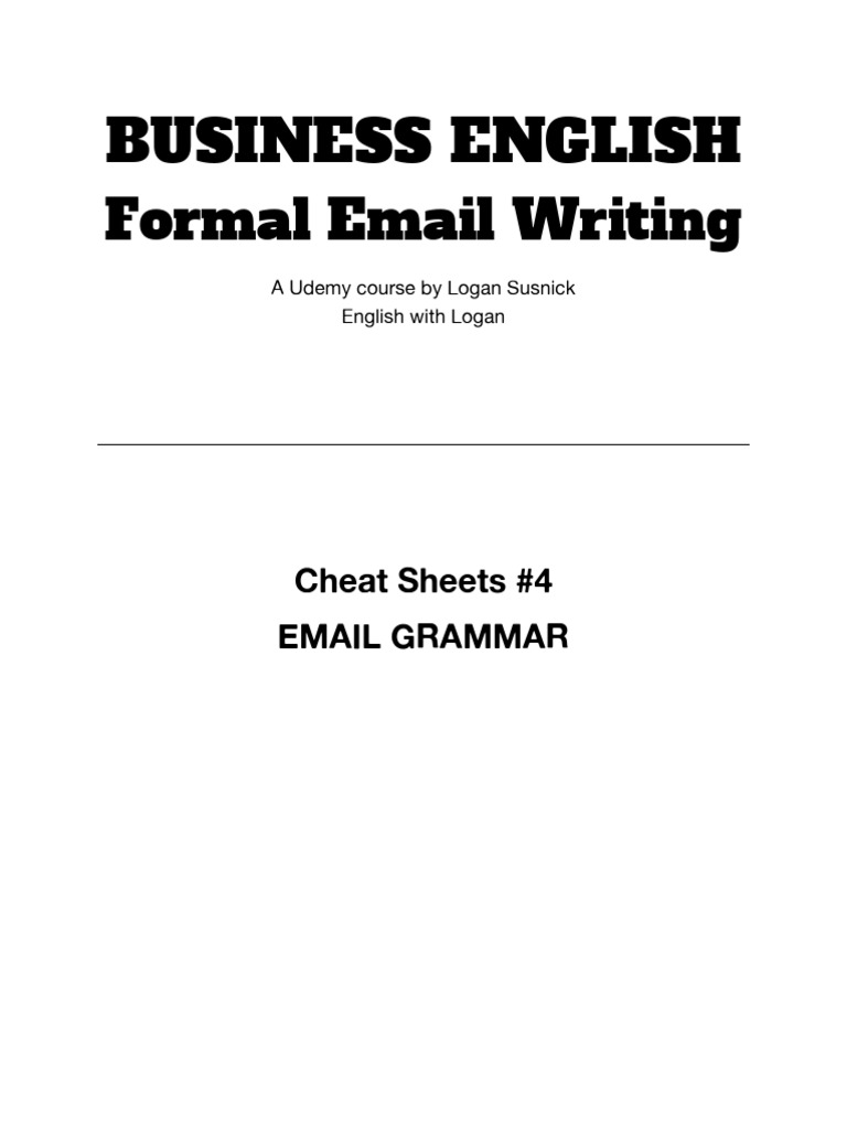 35 - PDF Download Email Grammar Cheat Sheets | PDF | Syntax | Grammar