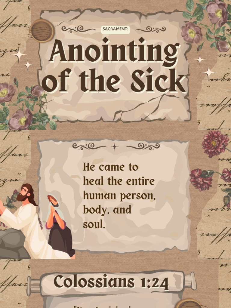 Anointing of The Sick | PDF