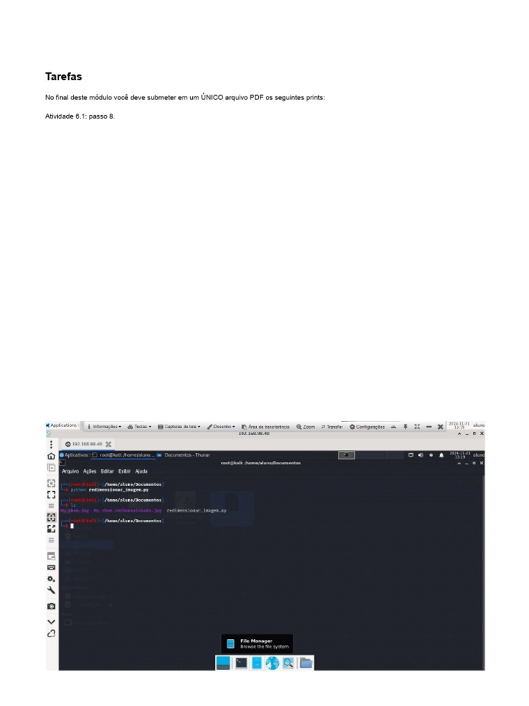 Tarefas 6 - Mariana Tomaz | PDF