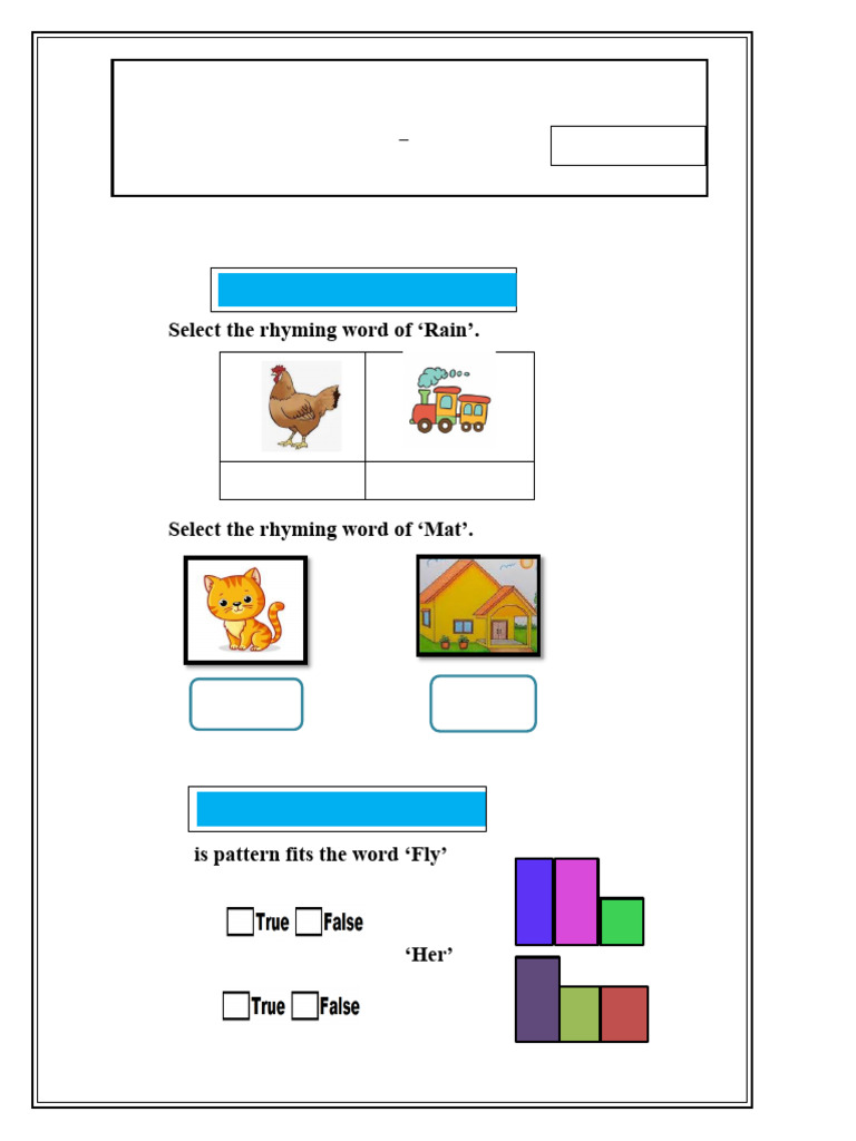 English Grade 1 Thatha | PDF