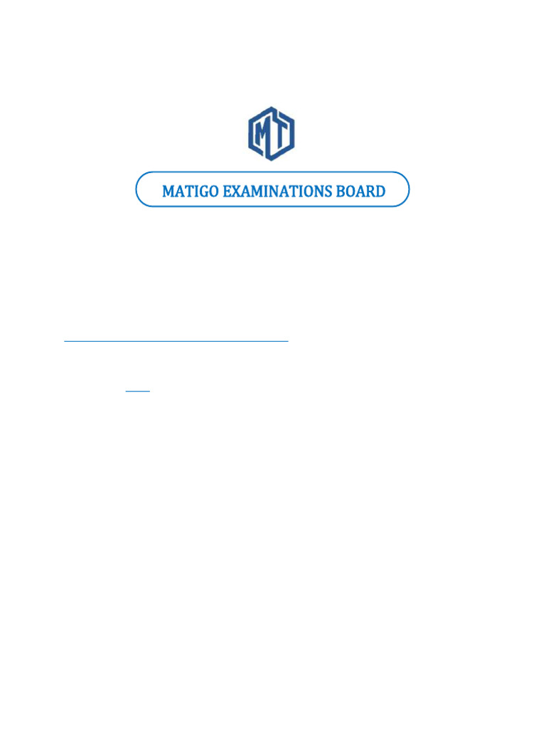 Matigo Mocks Sub Ict Pp2 2024 | PDF | Computing