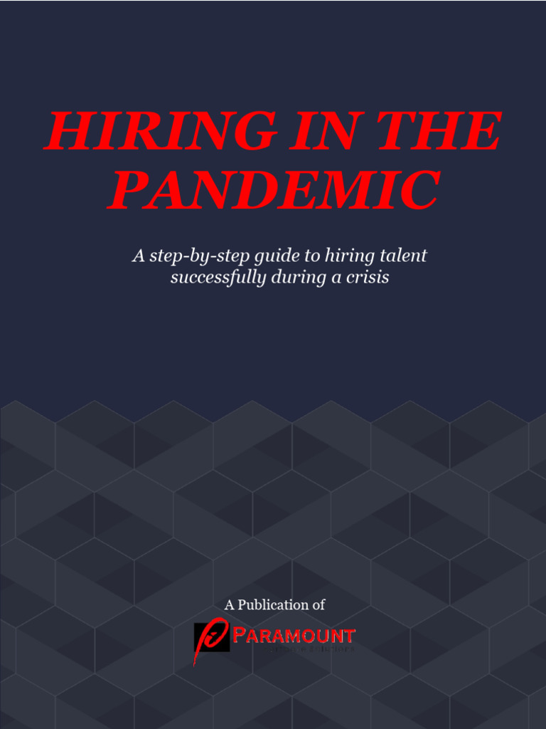 Headhunter's Guide To Recruiting in A Pandemic | PDF | Recruitment | Résumé