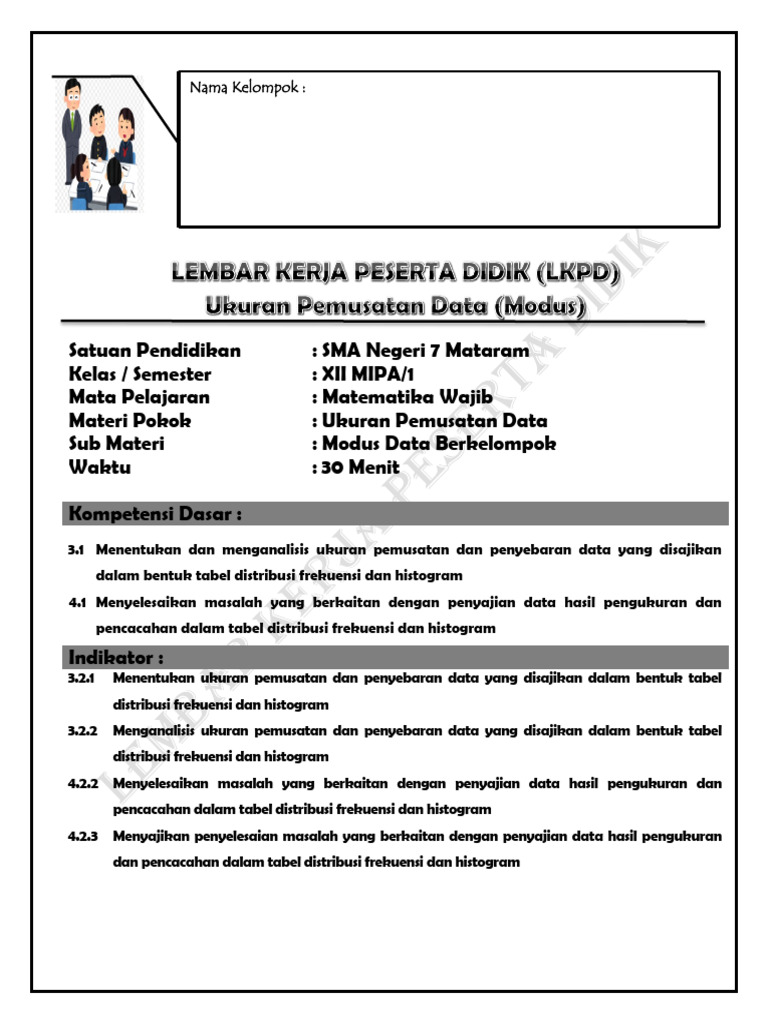 LKPD Modus | PDF