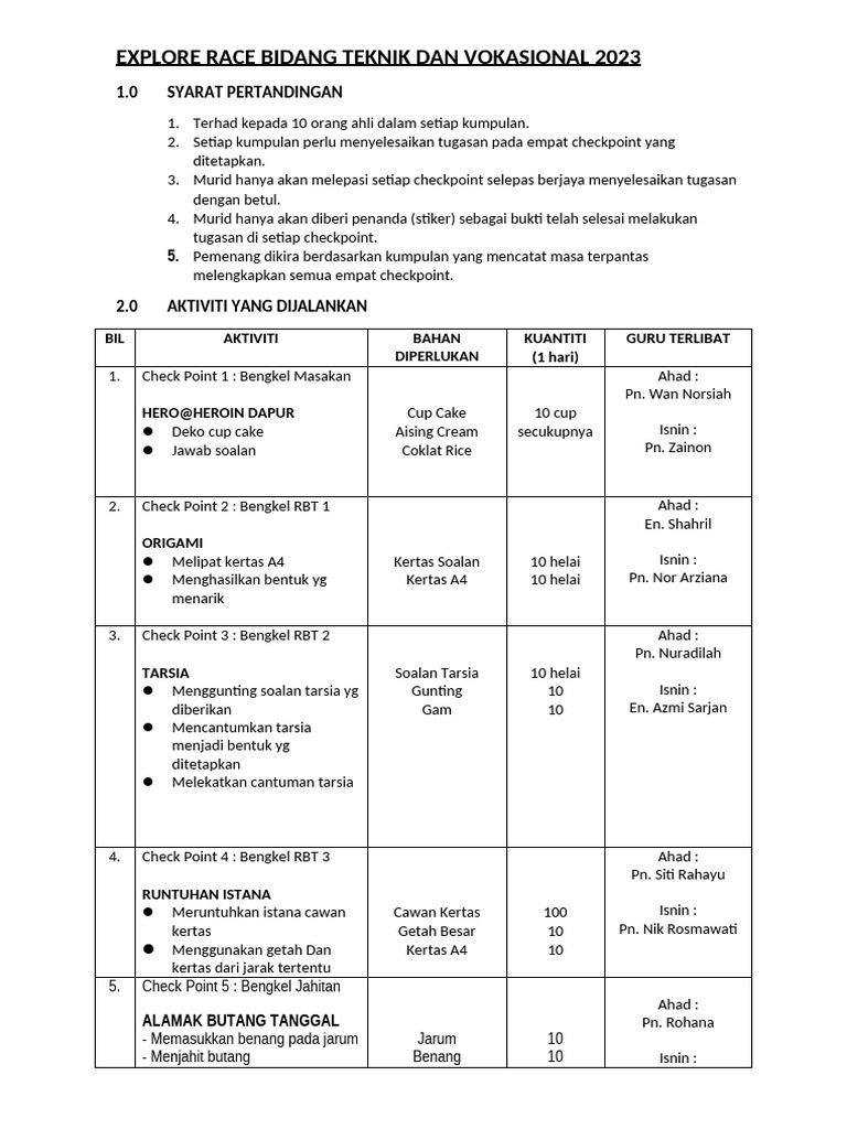 Explorace TVET 2023 | PDF