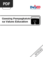 MATATAG Curriculum Grade 7 Values Education | PDF