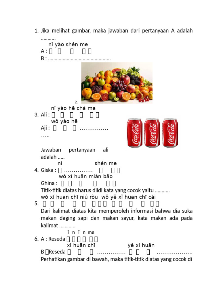 Latihan Soal UAS Kelas 7 | PDF